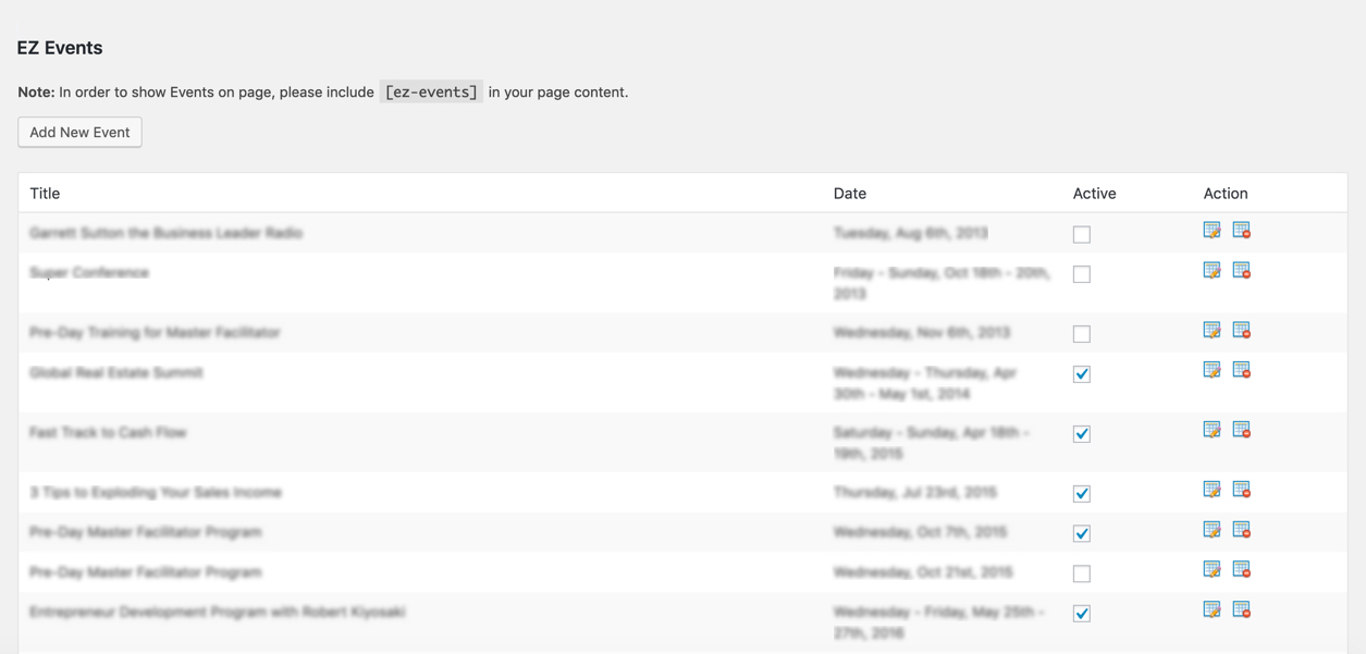 EZ Events - Techvion